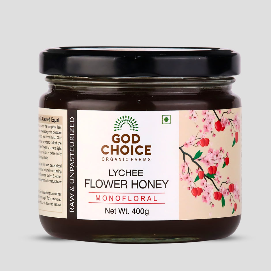 Organic Lychee Flower Honey | Mono-Floral Organic Lychee Flower Honey ...