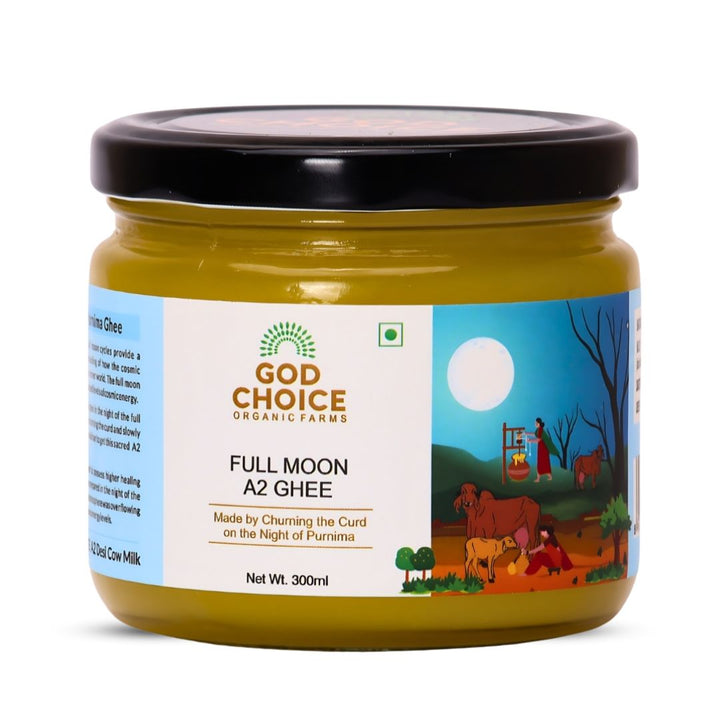 Buy Full Moon A2 Ghee - Pure Ayurvedic Goodness at Godchoice.in