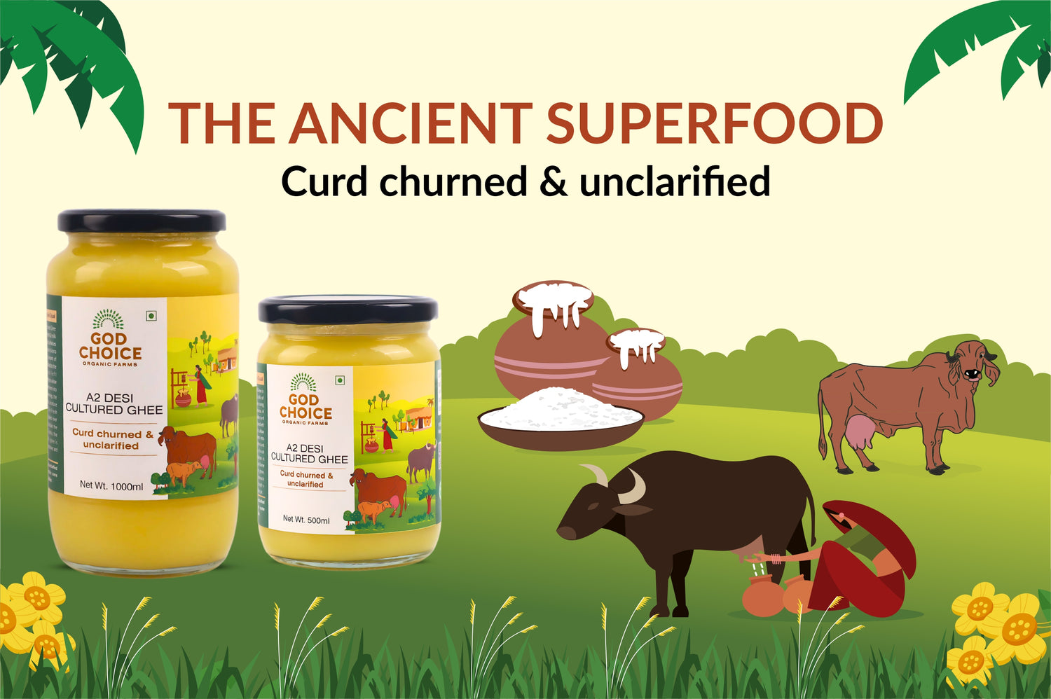A2 Desi Cow Ghee Online Price | Buy Cultured Pure & Organic A2 Desi Cow ...