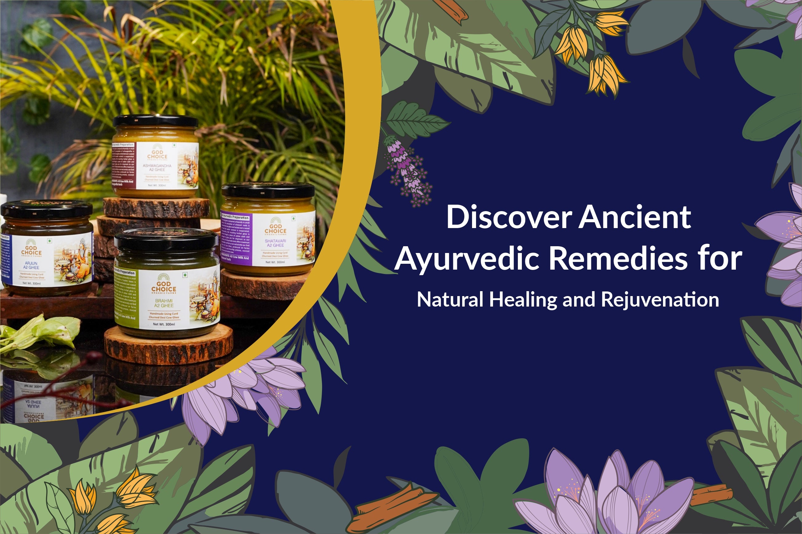 Herbal Ghee Collection – Ayurvedic & Nutrient-Rich