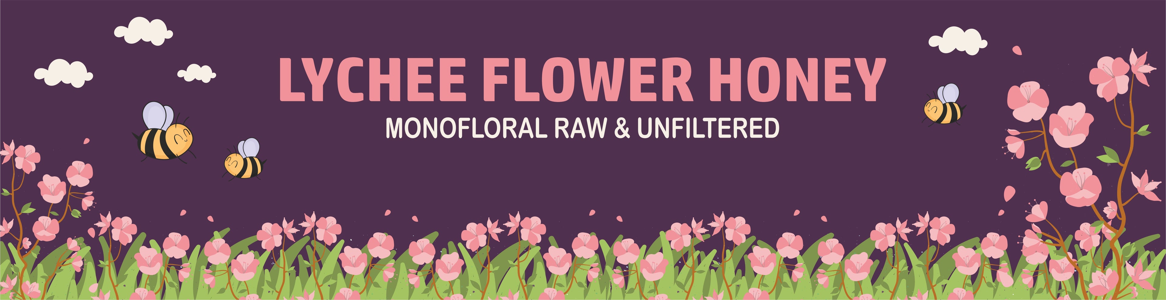 Organic Lychee Flower Honey | Mono-Floral Organic Lychee Flower Honey ...